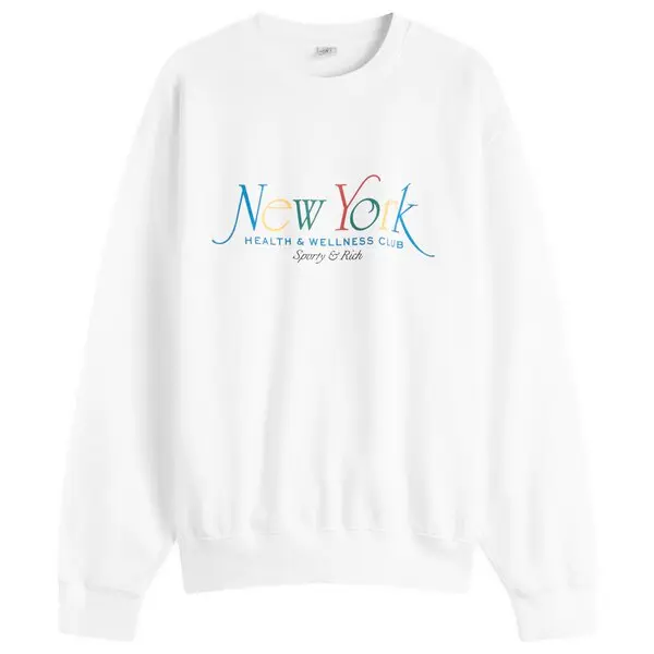 SPORTY & RICH Ny 94 Crewneck Sweatshirt - Multi