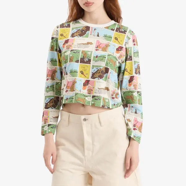 BODE Comic Strip Long Sleeve Top