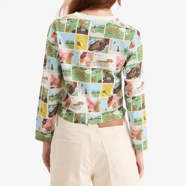 BODE Comic Strip Long Sleeve Top