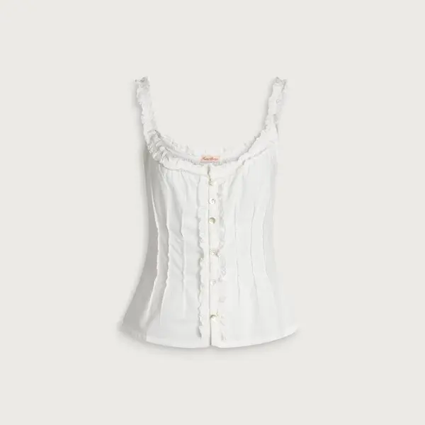 FRUITY BOOTY Broderie Cami Top
