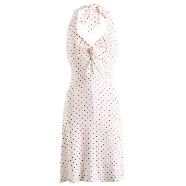 strapless open back dress Halter Neck Old School Lolita OP Dress main image 0