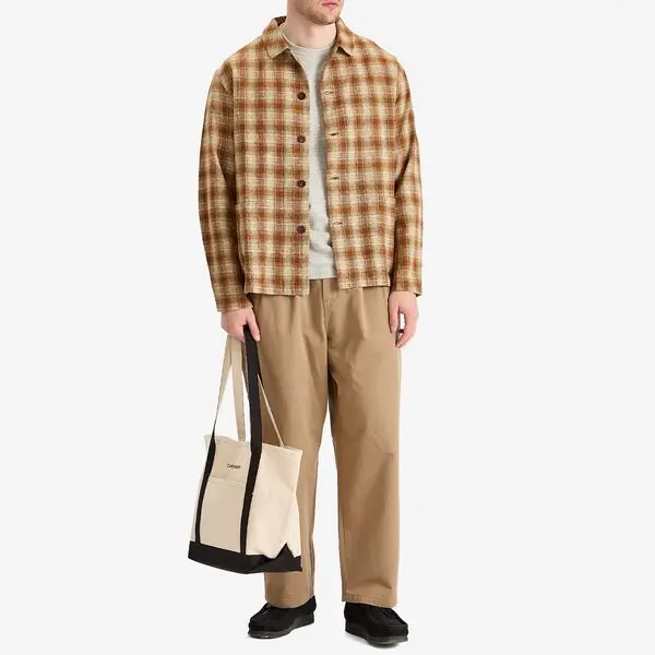 CAFÉ MOUNTAIN Easy Check Shirt Jacket