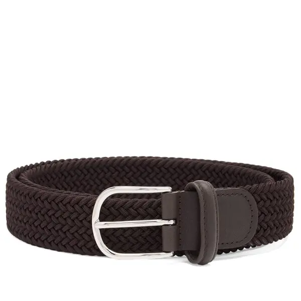 Anderson's Elastic Woven Belt - Brown