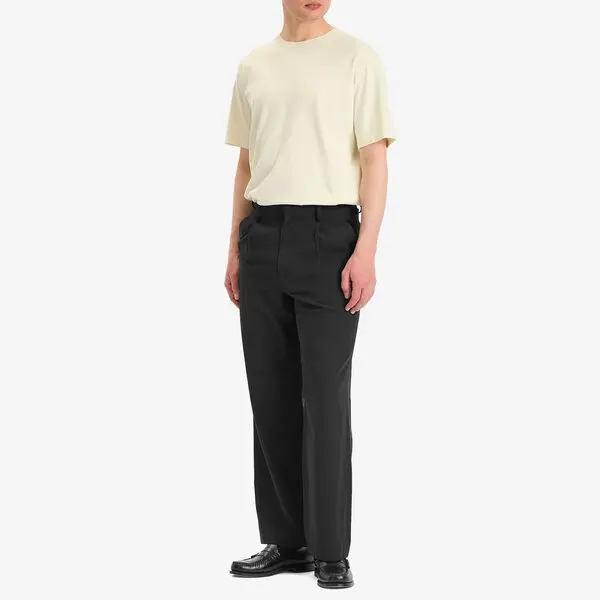 Auralee Light Cotton Wool Viyella Slacks