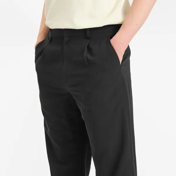 Auralee Light Cotton Wool Viyella Slacks