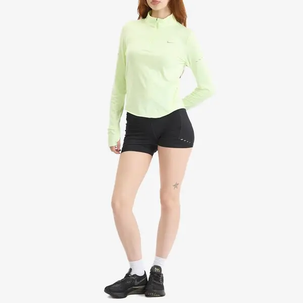 Nike Swift Dri-fit Uv Half-zip T-shirt - Volt