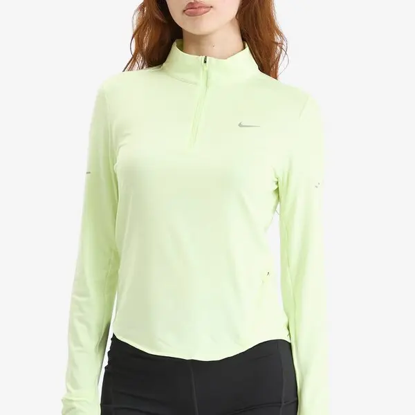 Nike Swift Dri-fit Uv Half-zip T-shirt - Volt