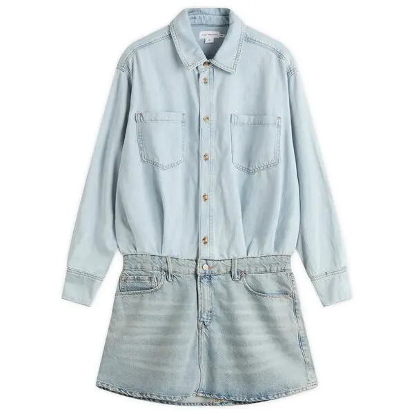 Good American Denim Shirt Dress