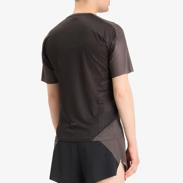 Soar Hot Weather T-Shirt - Shale/Black | Editorialist