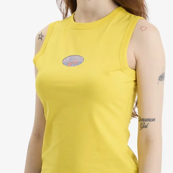 Acne Studios Sleeveless T-shirt With Seasonal Artwork