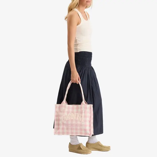 GANNI Large Easy Shopper Tote Bag