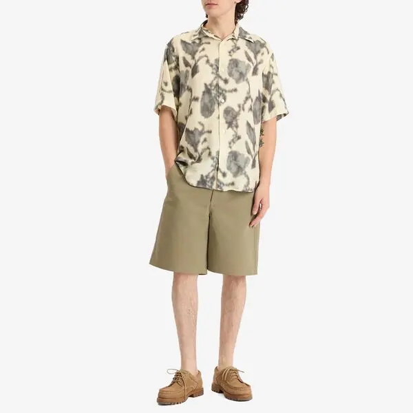 Nn07 Freddy Print Short Sleeve Shirt