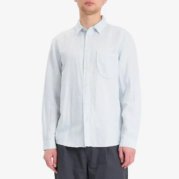 Folk Contrast Pocket Shirt