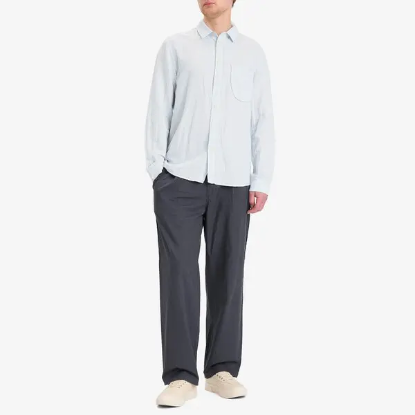 Folk Contrast Pocket Shirt