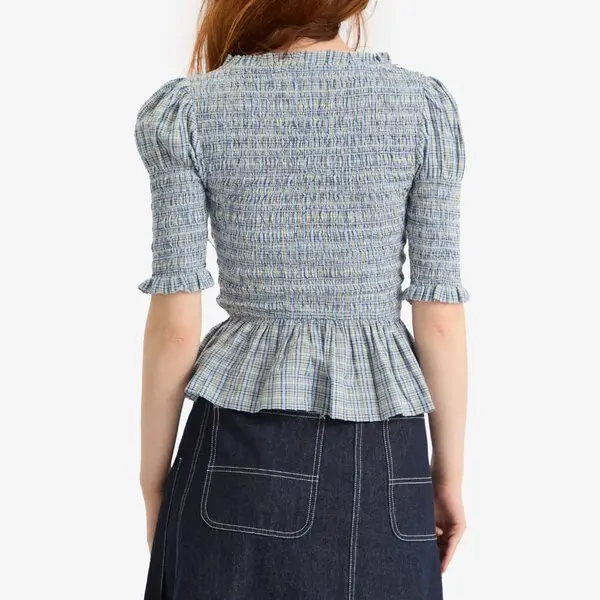 DAMSON MADDER Mansi Shirred Blouse