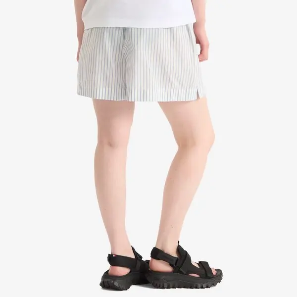 Moncler Striped Shorts - Open White