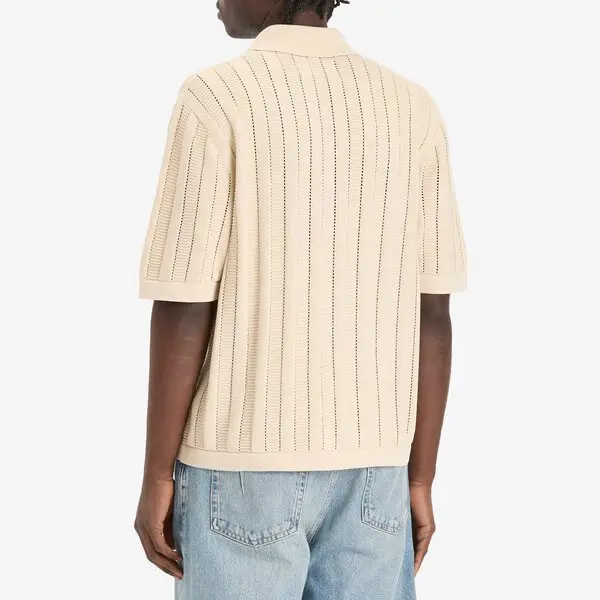 CORRIDOR Acid Wash Knit Shirt