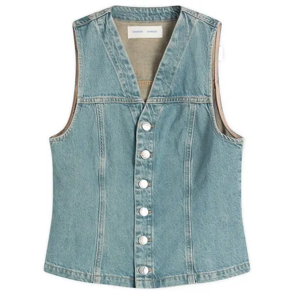 SAMSØE SAMSØE Sabeth Denim Vest