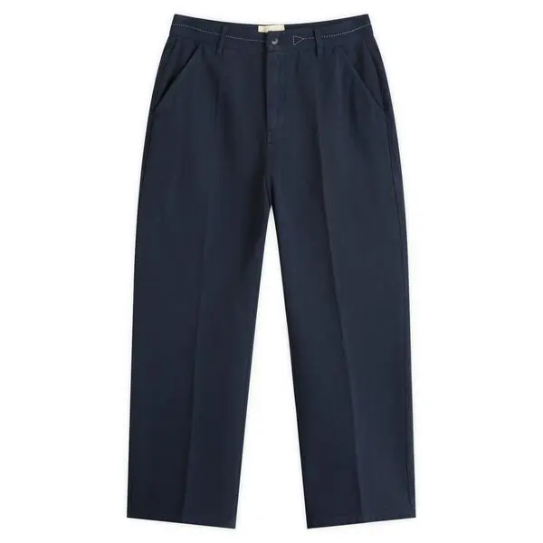 Folk Anniversary Slim Trousers - Navy