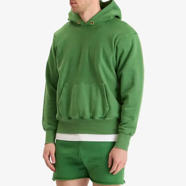 LES TIEN Heavyweight Hoodie - Washed Basil