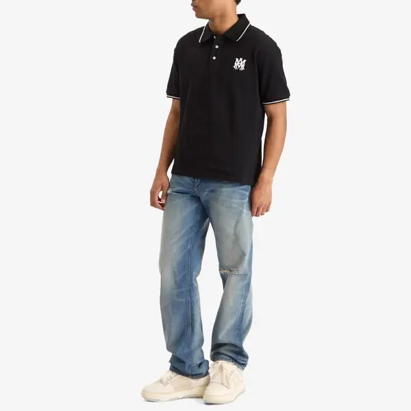 Amiri Ma Core Logo Polo - Black