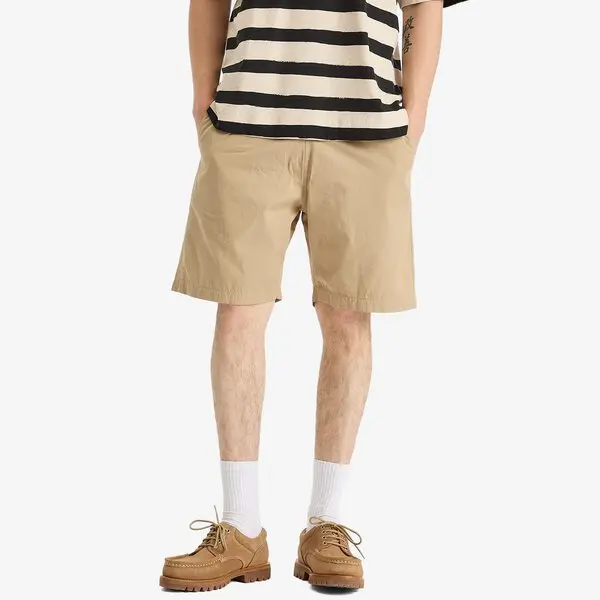 Universal Works Military Shirting Simple Shorts