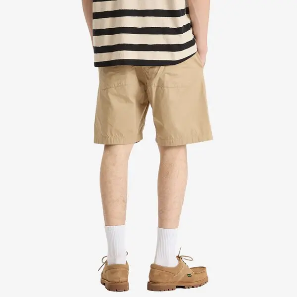 Universal Works Military Shirting Simple Shorts