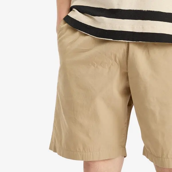 Universal Works Military Shirting Simple Shorts