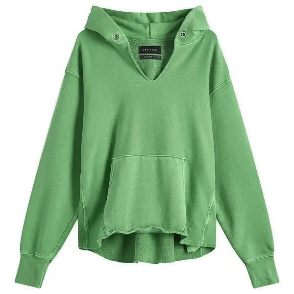 LES TIEN Heavyweight Crew - Washed Basil