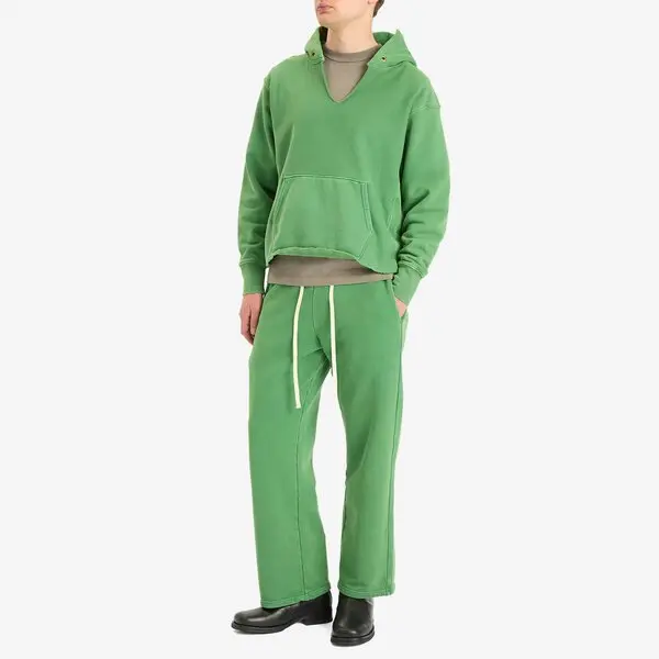 LES TIEN Heavyweight Crew - Washed Basil