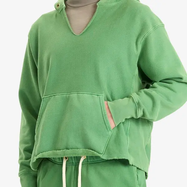 LES TIEN Heavyweight Crew - Washed Basil
