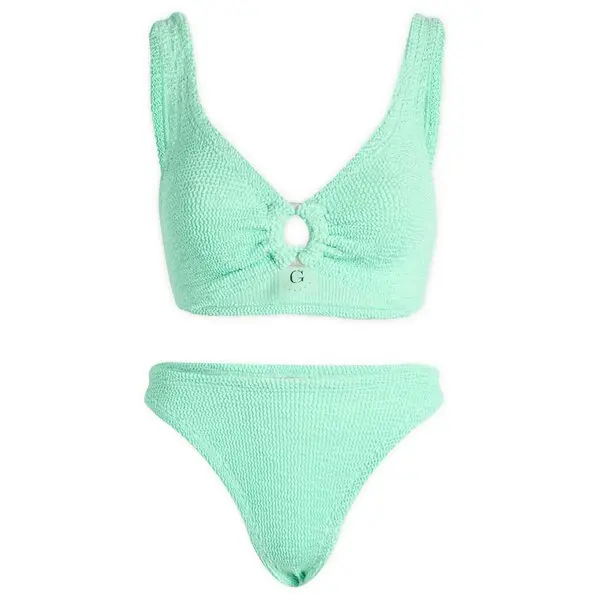Hunza G Julia Bikini - Metallic Mint