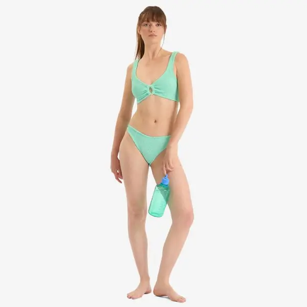 Hunza G Julia Bikini - Metallic Mint