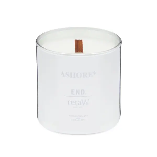 RETAW X 'ashore' Candle - Silver