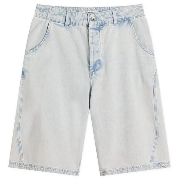 You Must Create Twisted Denim Short - Indigo