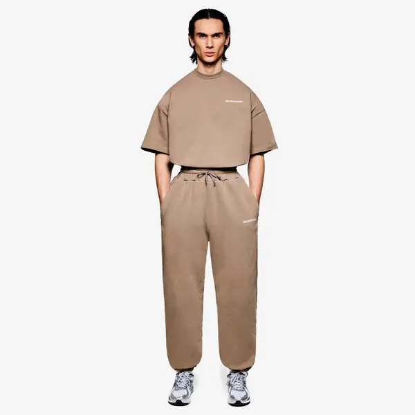 MKI MIYUKI ZOKU Uniform Joggers - Mushroom
