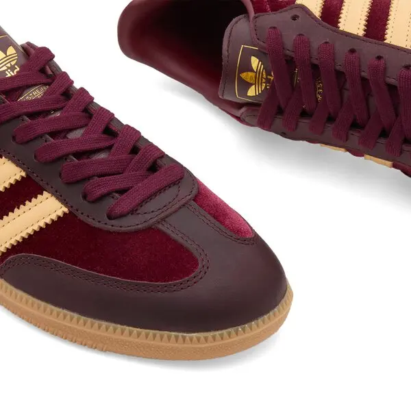 Adidas Samba Og Sneakers - Shadow Red/maroon