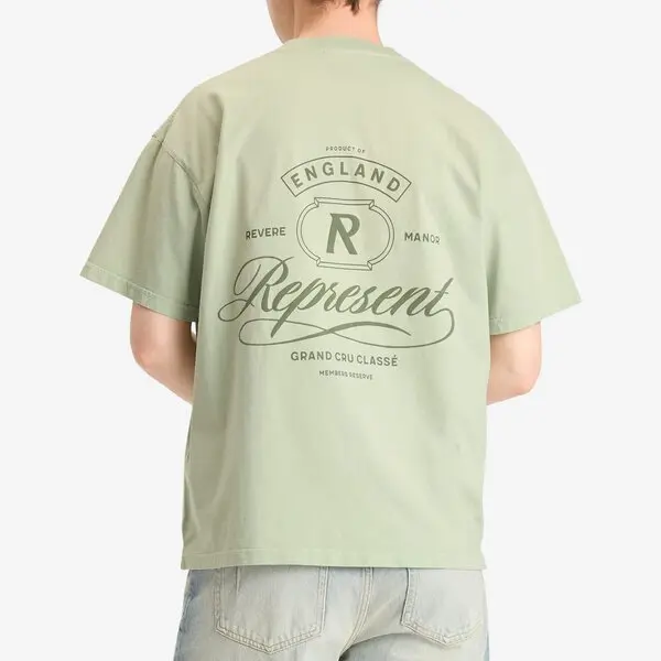 REPRESENT Gran Cru Classe T-shirt - Washed Sage