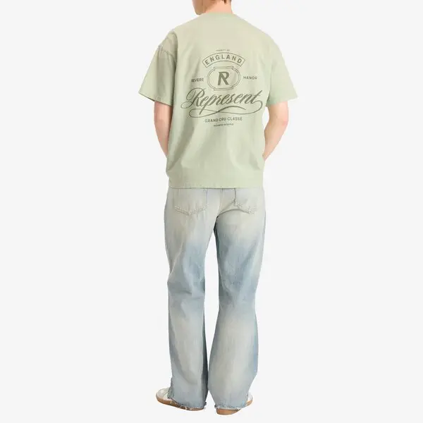 REPRESENT Gran Cru Classe T-shirt - Washed Sage