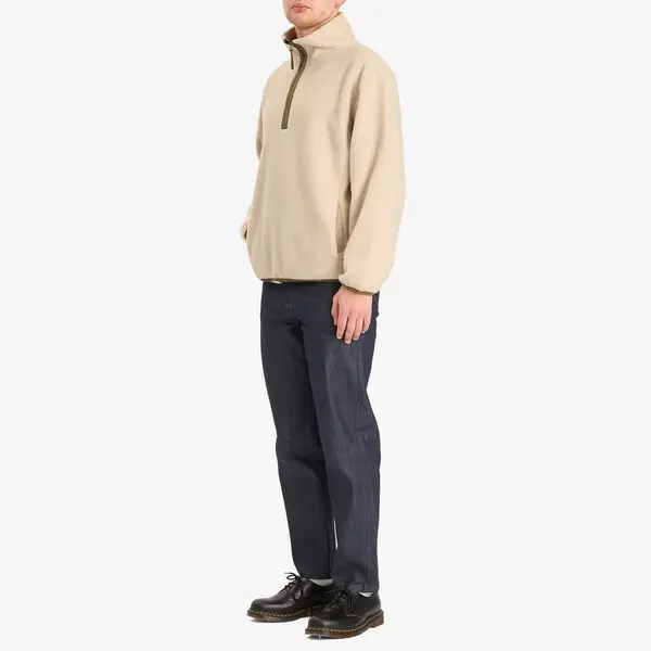 A.p.c. Willy Sherpa Fleece Half Zip