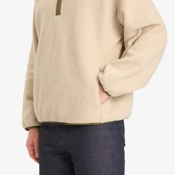 A.p.c. Willy Sherpa Fleece Half Zip
