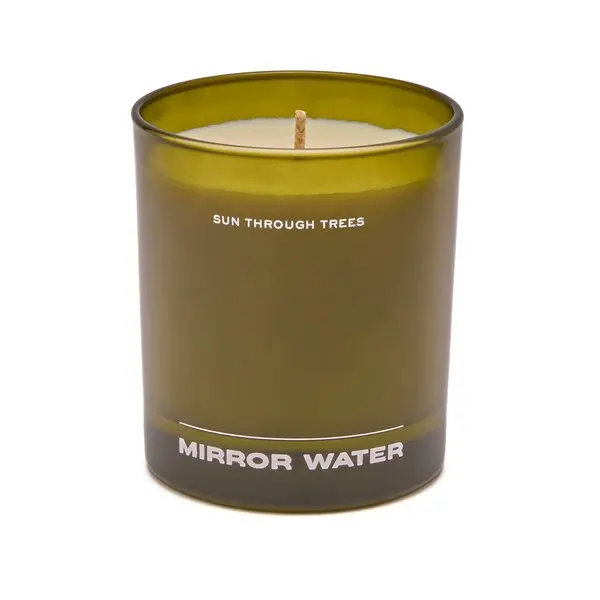 MIRROR WATER Sun Through Trees Candle - One-color