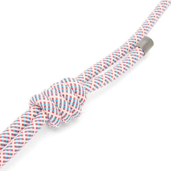 TOPOLOGIE 8.0mm Rope Strap - Red/white/blue Lattice