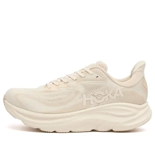Hoka One One Clifton 10 Sneakers Oatmeal/Oat Milk Editorialist