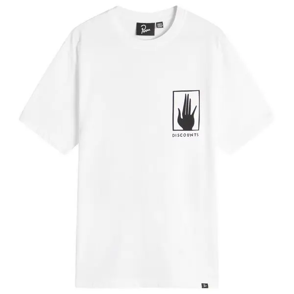 PARRA Yoga Discounts T-shirt - White
