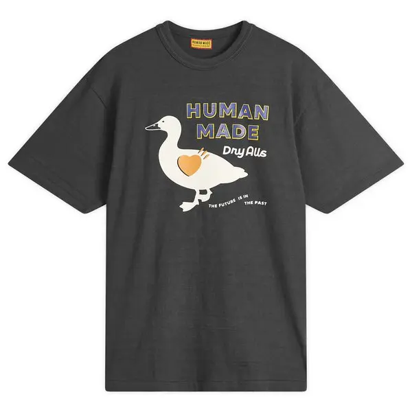 HUMAN MADE Duck Dry Alls T-shirt - Black