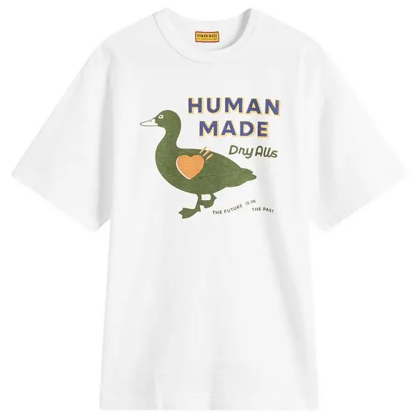 HUMAN MADE Duck Dry Alls T-shirt - White