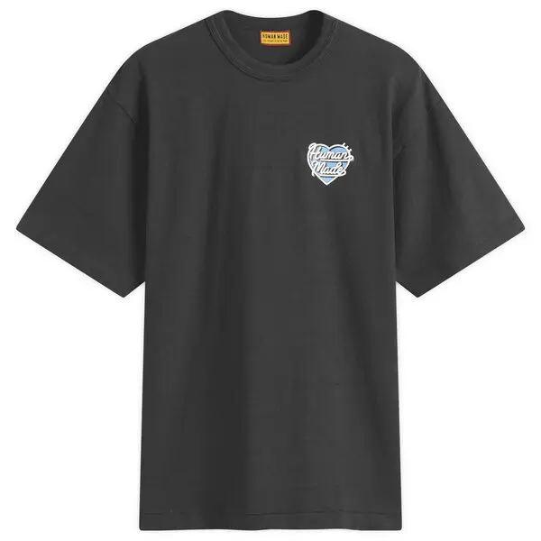 HUMAN MADE Heart Graphic T-shirt - Black