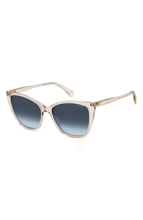 POLAROID 56mm Cat Eye Sunglasses