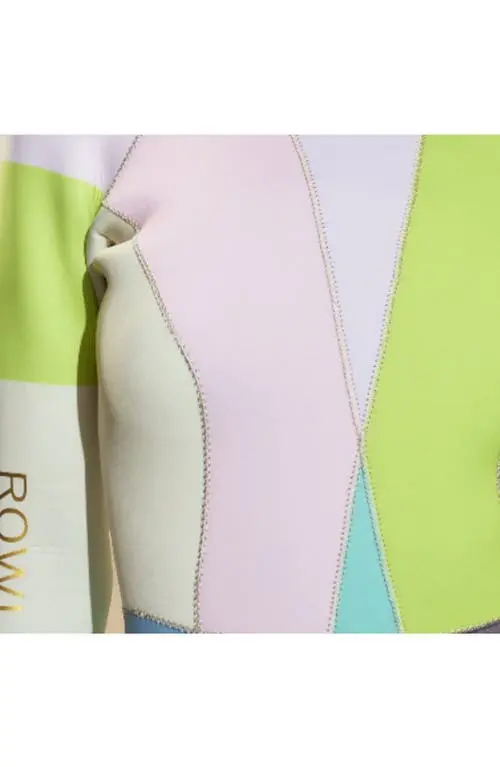 Cynthia Rowley Colorblock Wetsuit - Light Multi